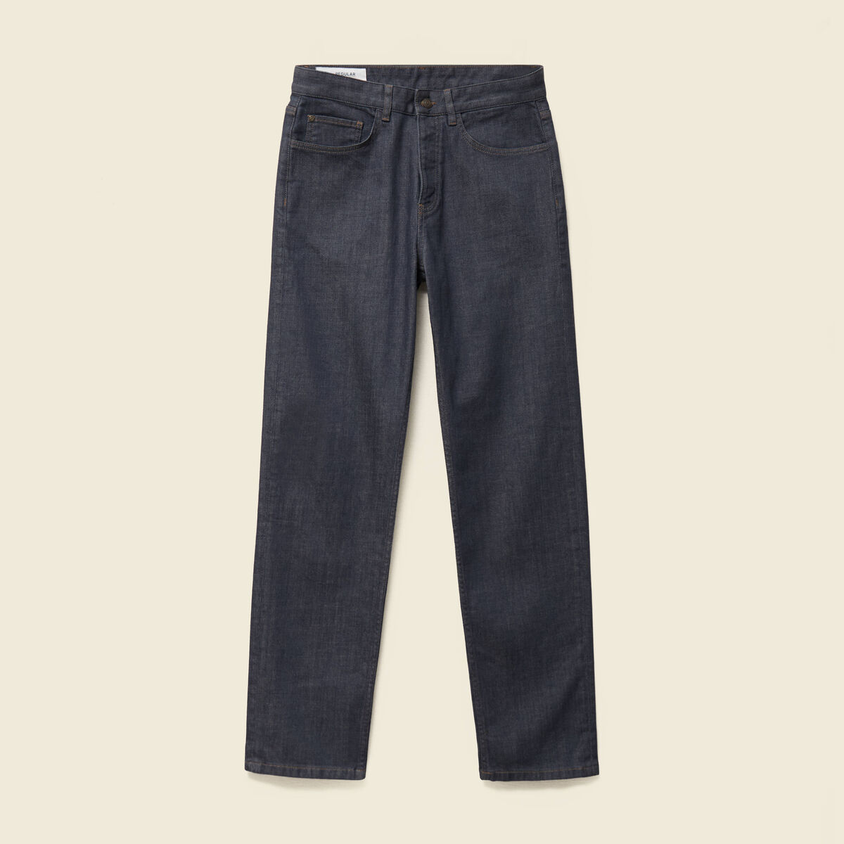 Jeans regular longueur 32 denim brut rinse homme | Vibs