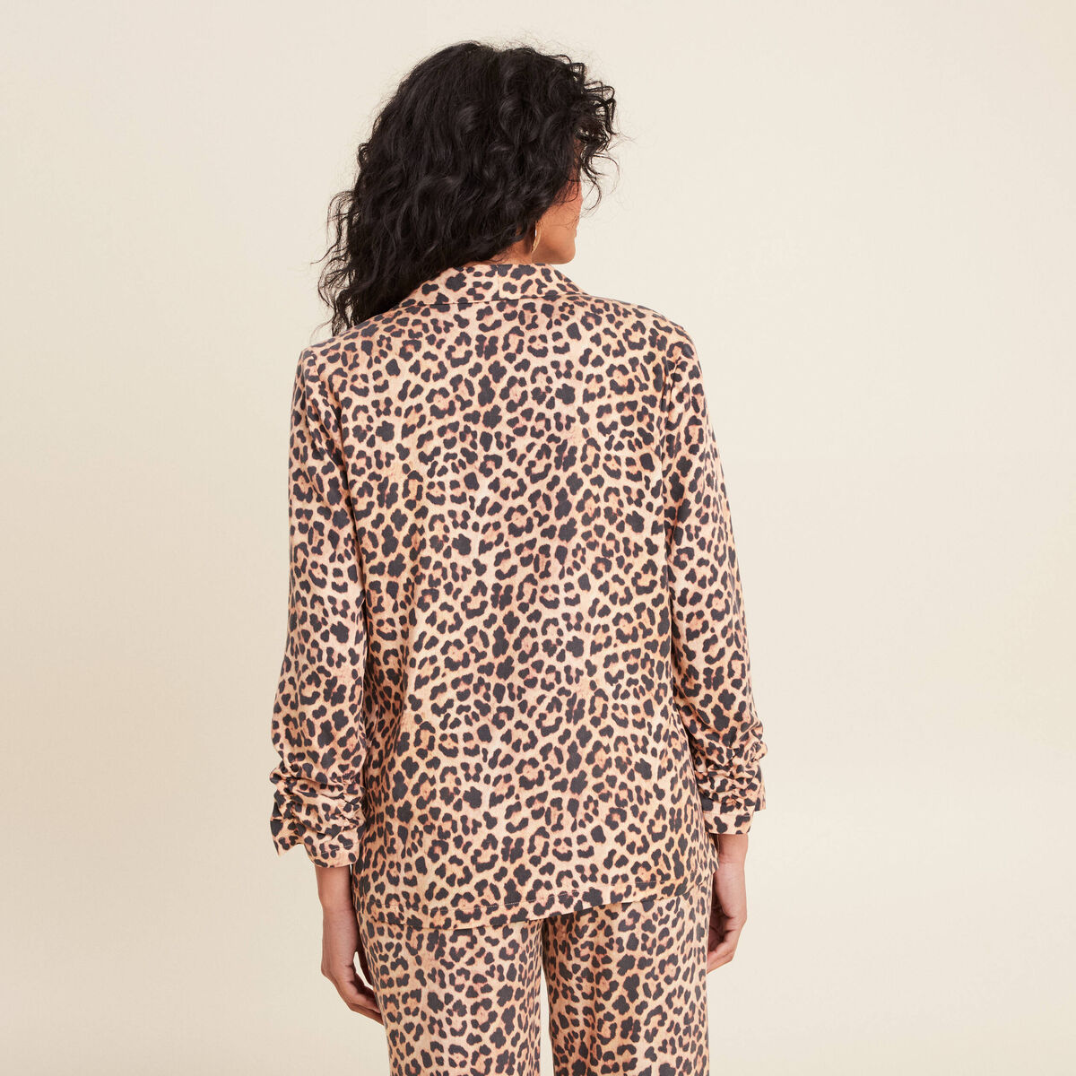 Veste esprit tailleur sable femme | Vibs