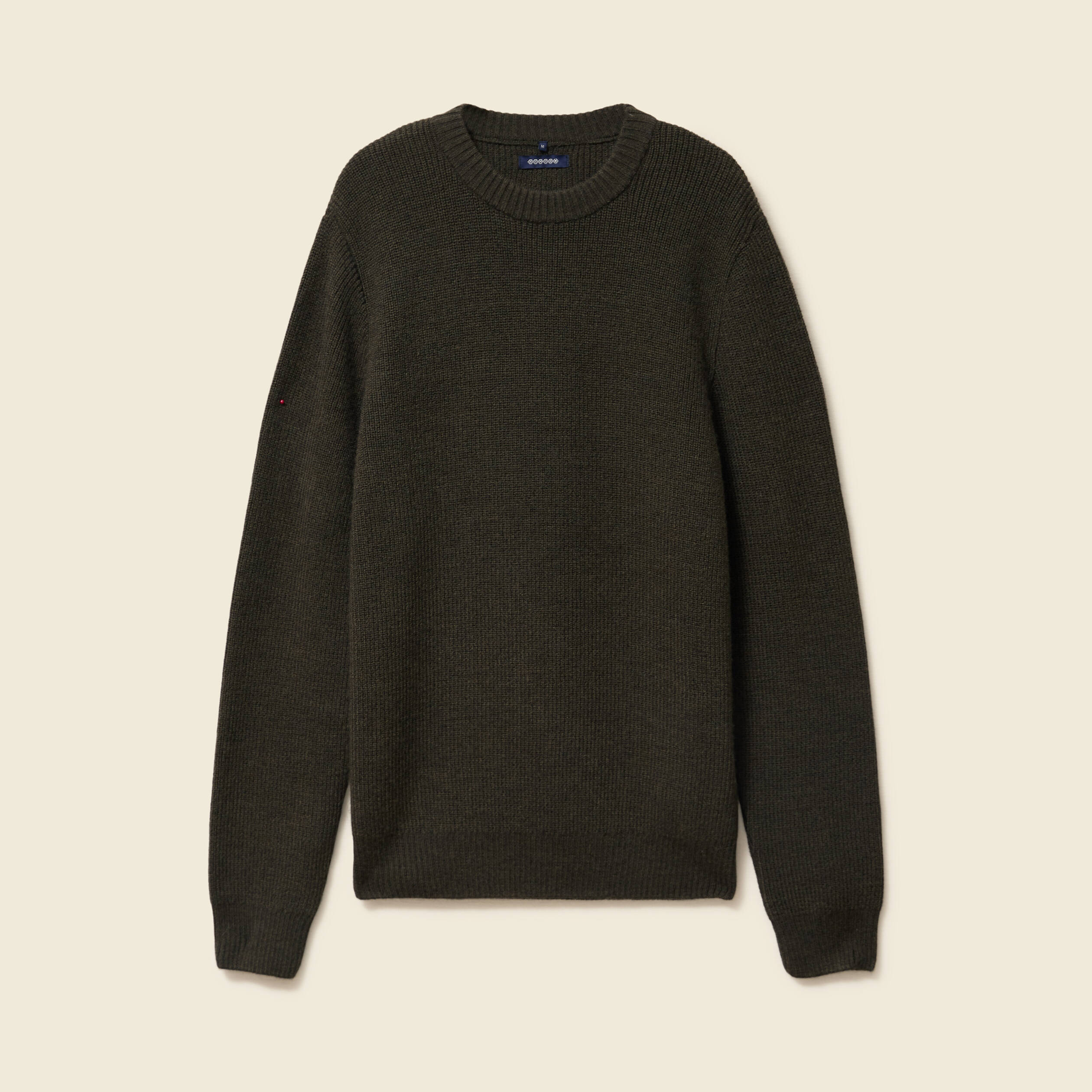 Pull col rond manches longues noir homme | Vibs