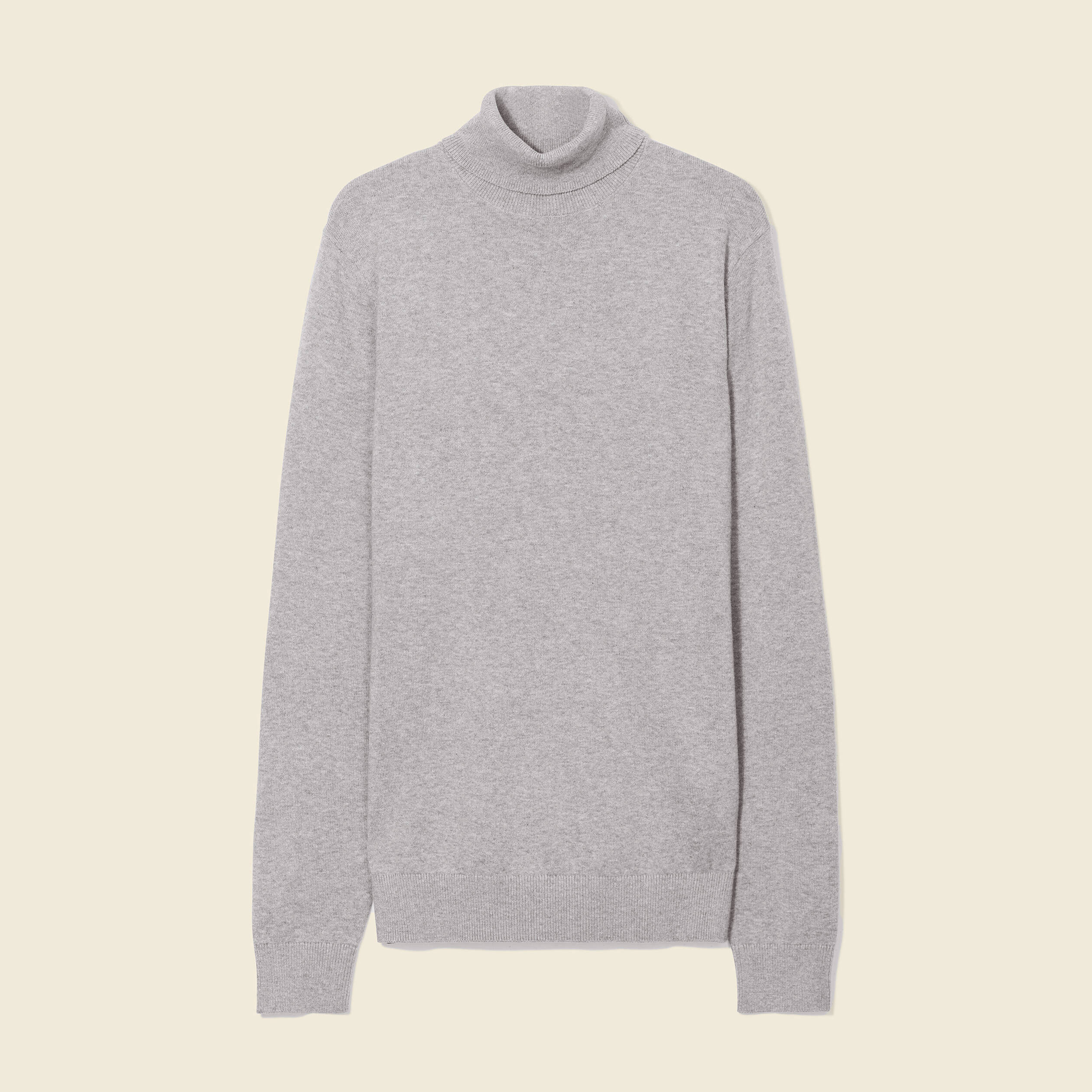 Pull manches longues gris foncé homme | Vibs