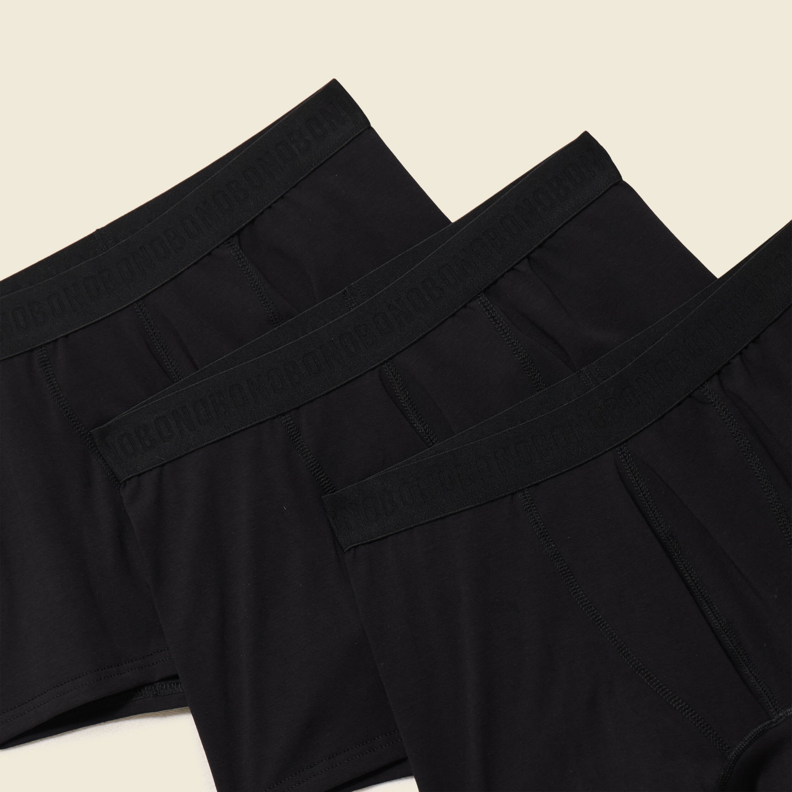 Lot de 3 boxers noir homme | Vibs