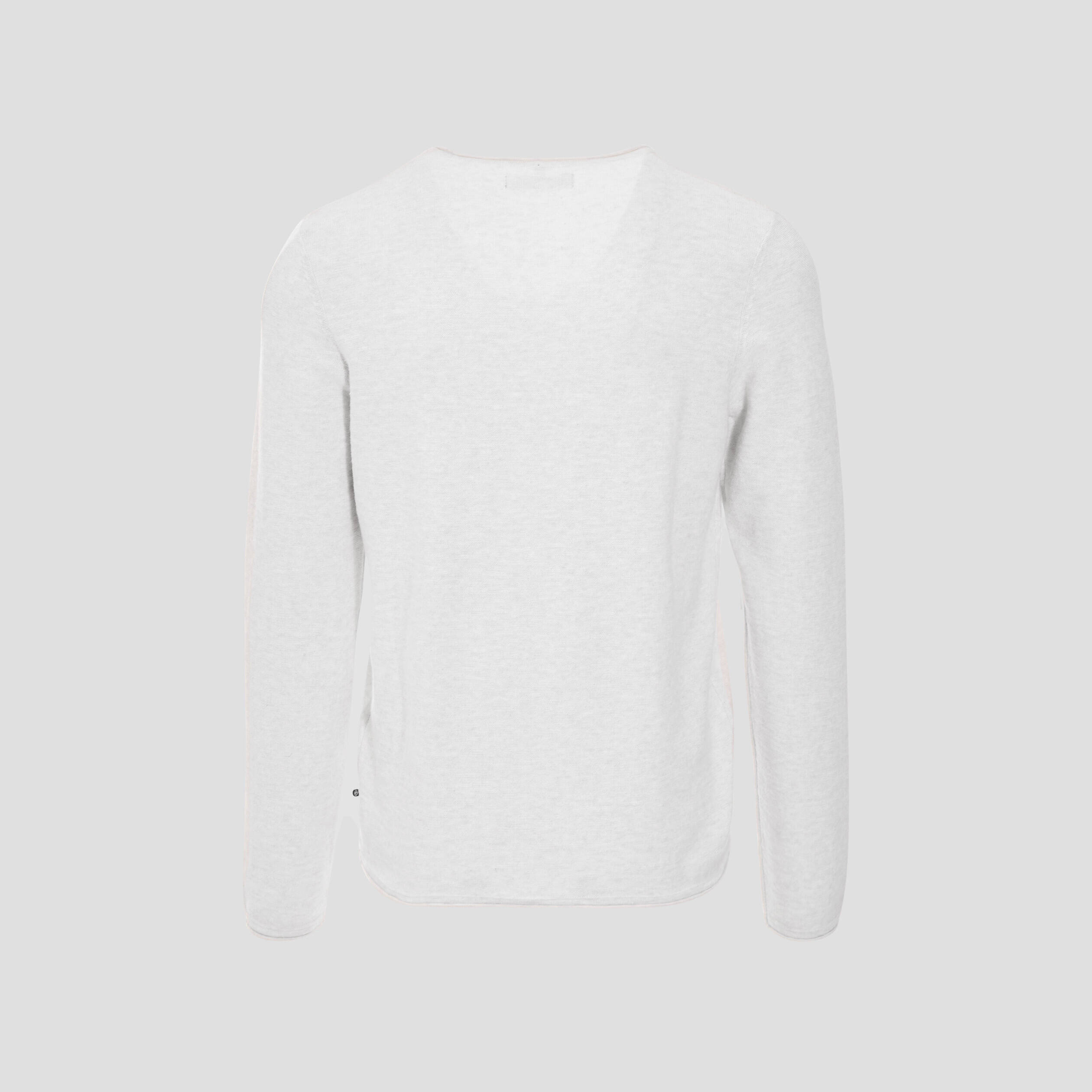 Pull manches longues ecru homme | Vibs
