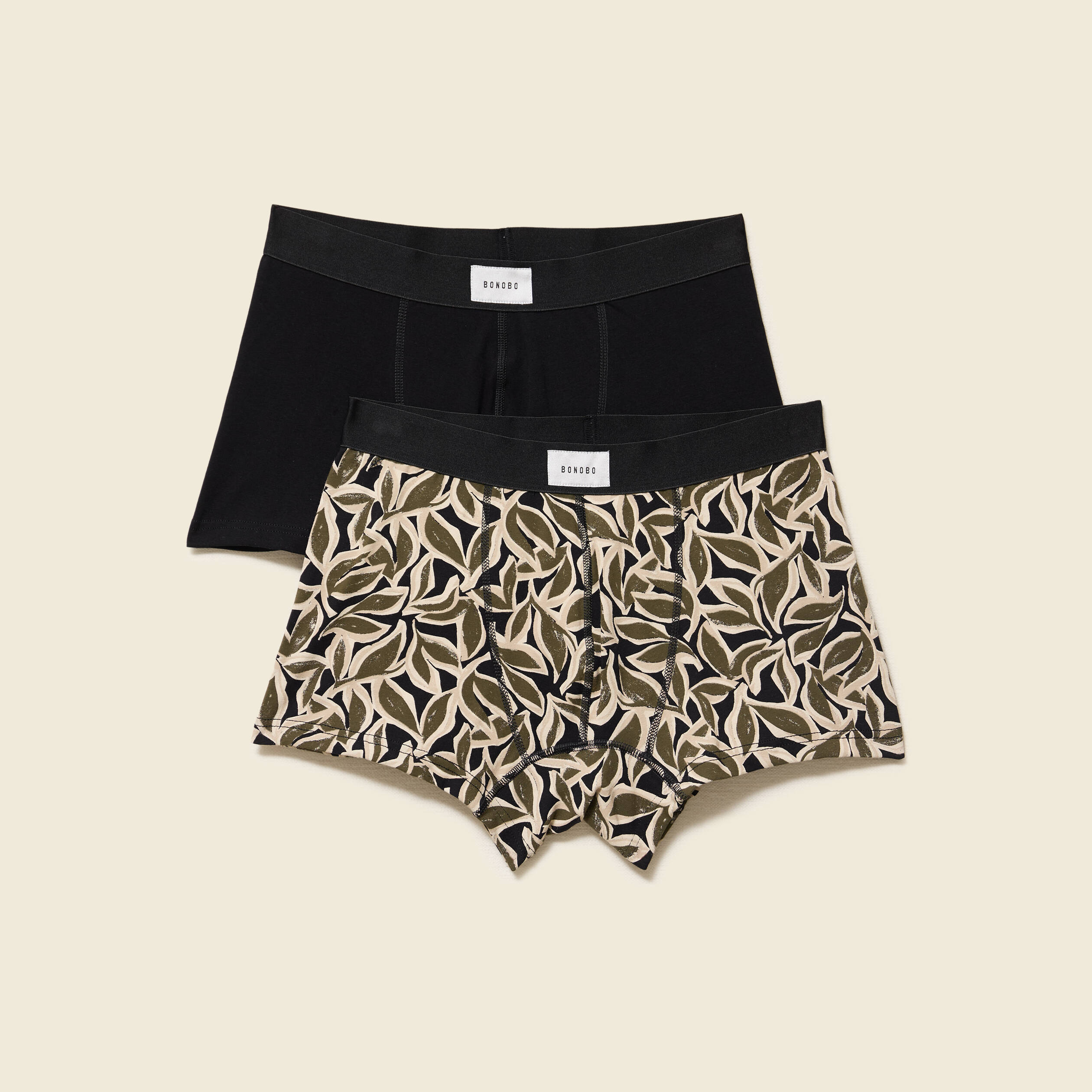 Pack de 2 boxers noir homme | Vibs