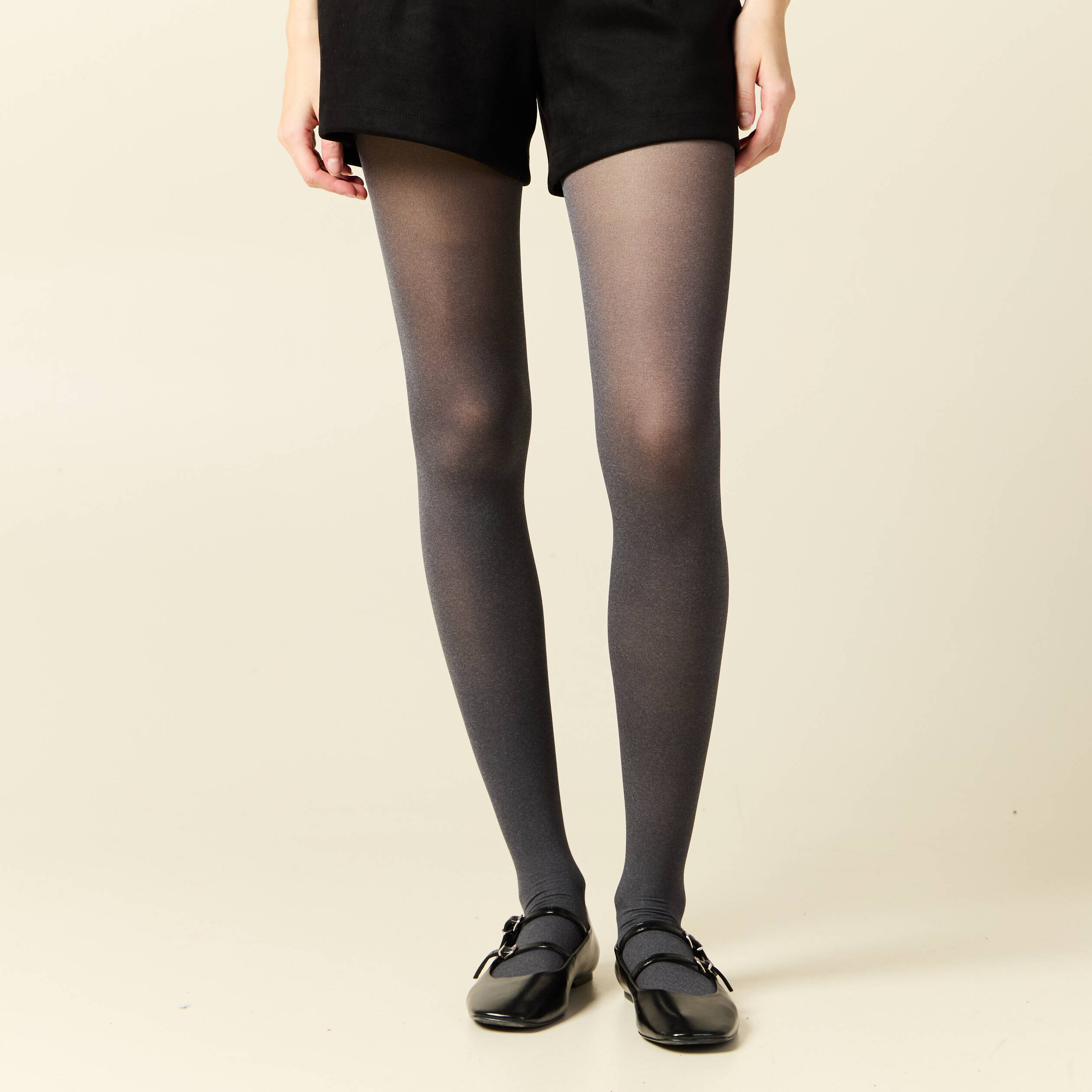Collant gris foncé femme | Vibs