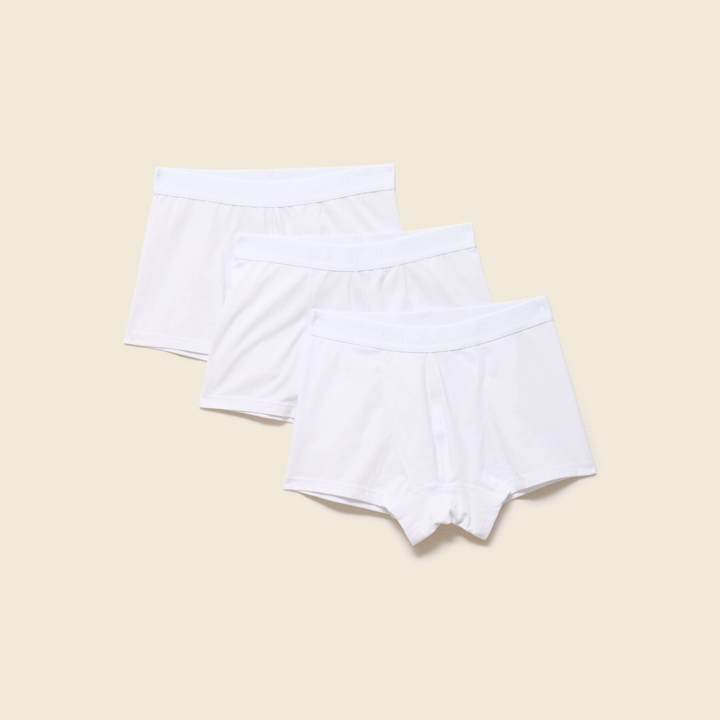 Lot de 3 boxers blanc homme | Vibs