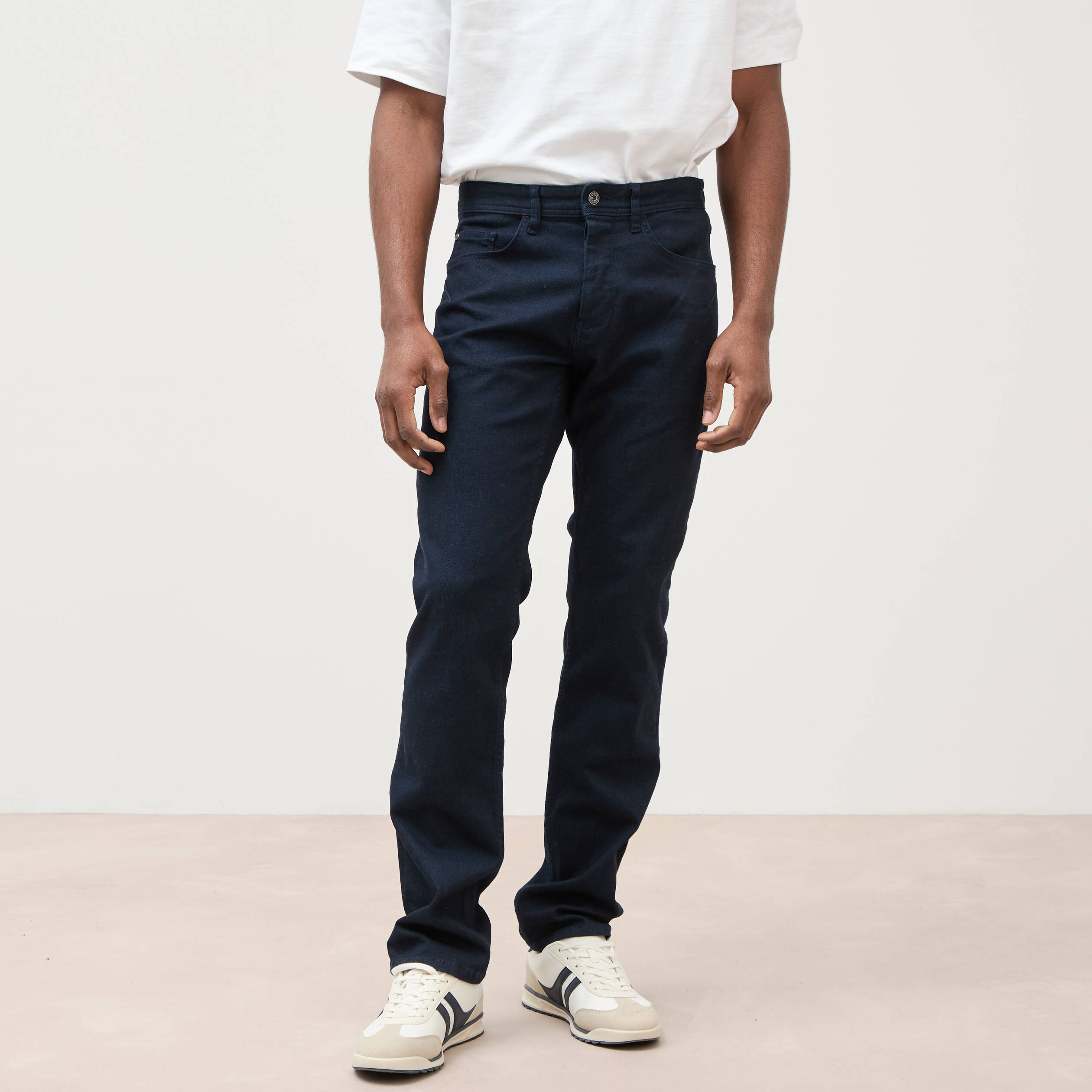 Jeans regular denim brut homme | Vibs