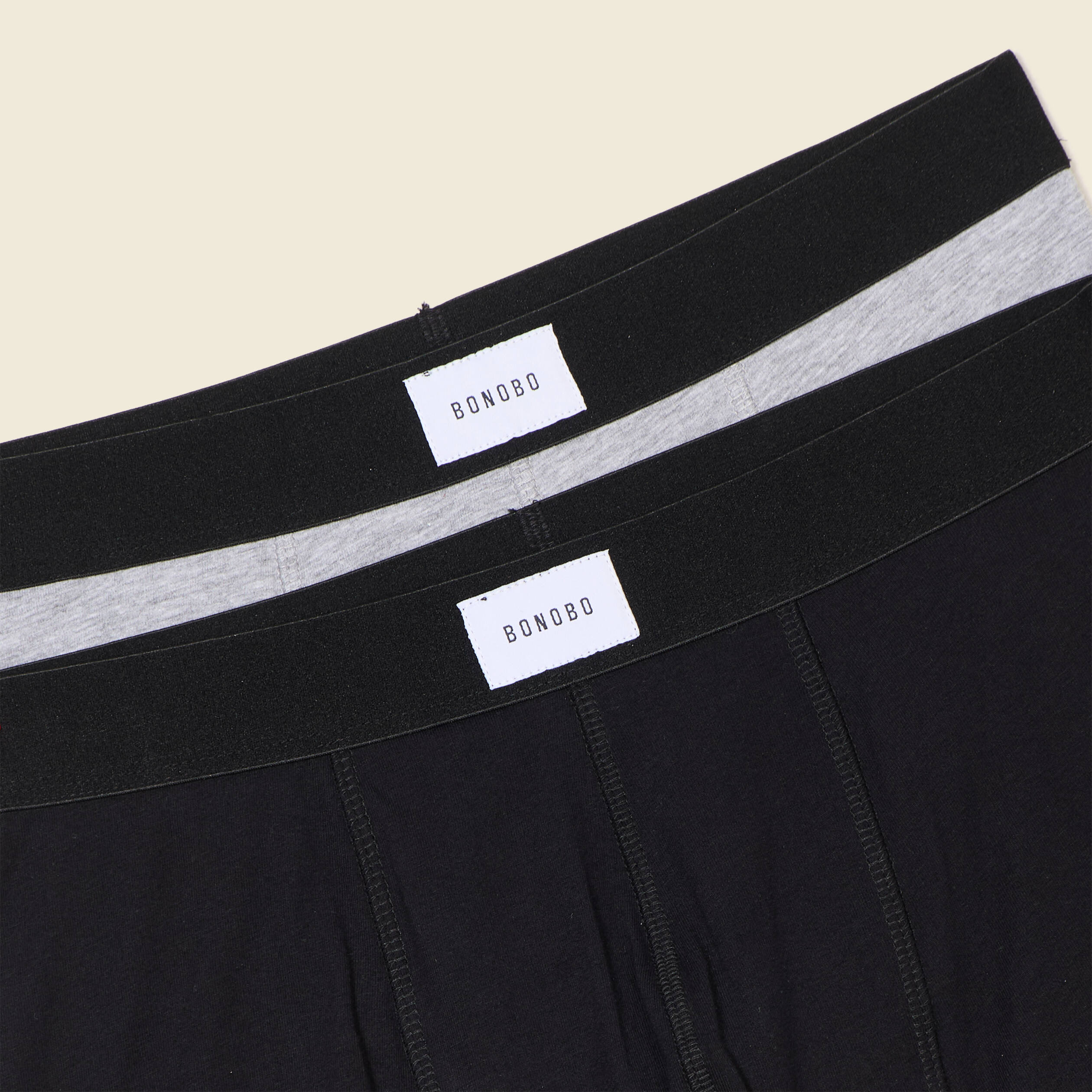 Lot 2 boxers noir homme | Vibs