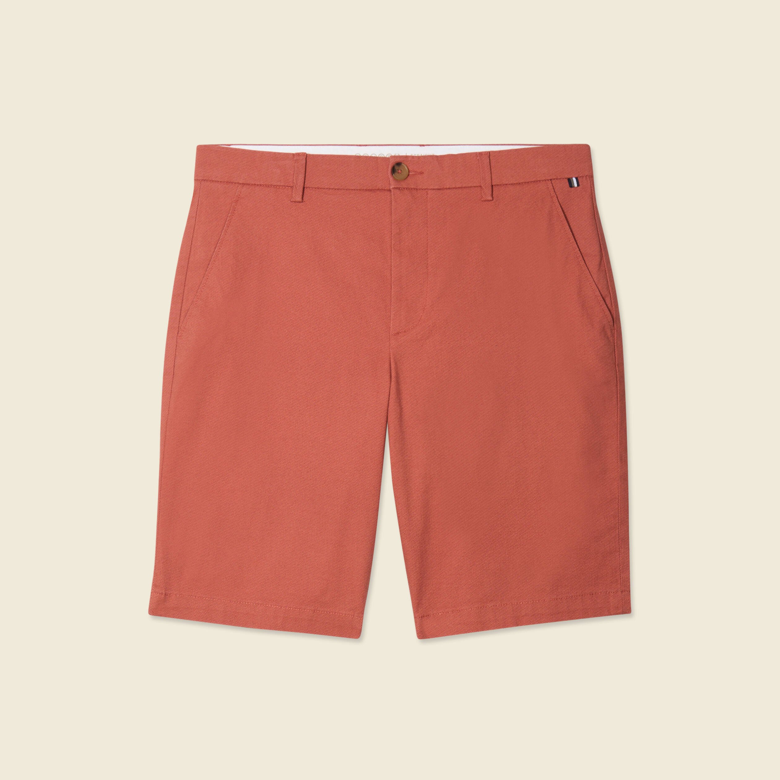 Bermuda droit éco-responsable rose homme | Vibs