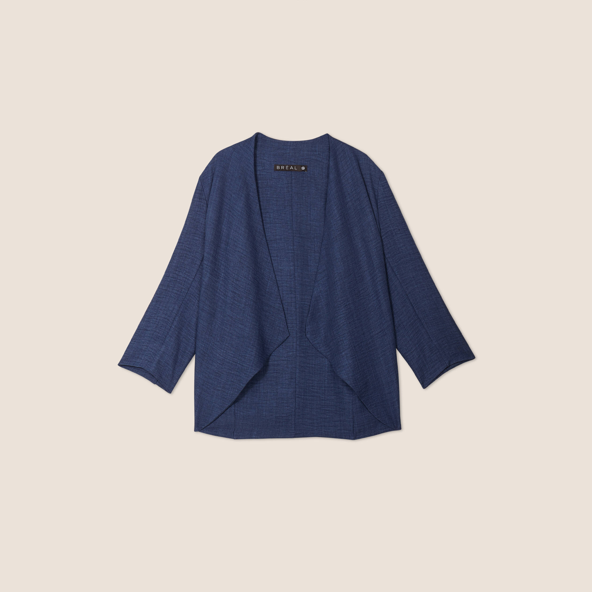 Veste esprit tailleur denim stone femme | Vibs