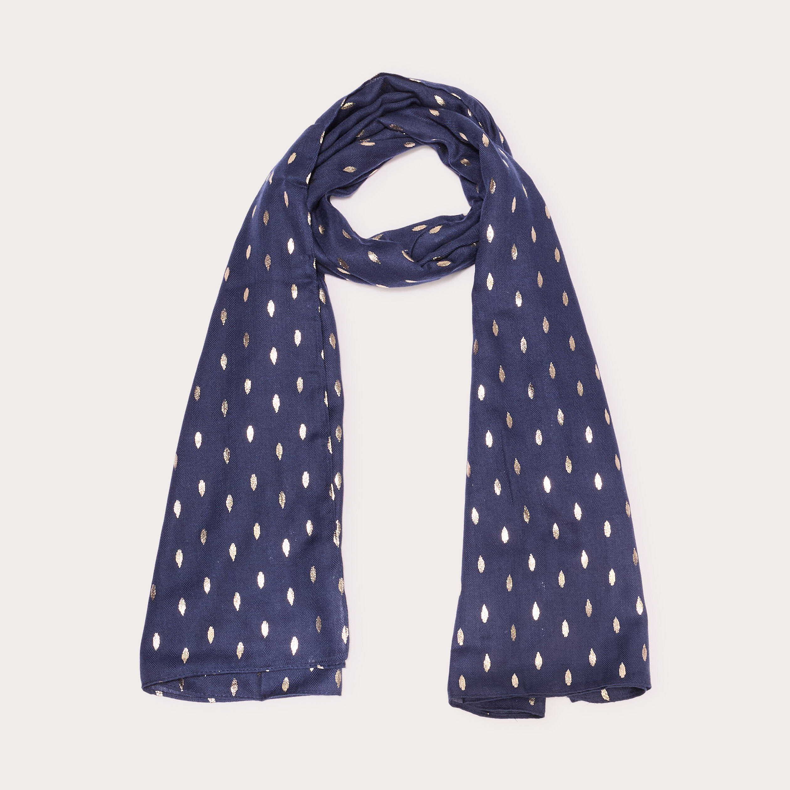 Foulard bleu marine femme | Vibs