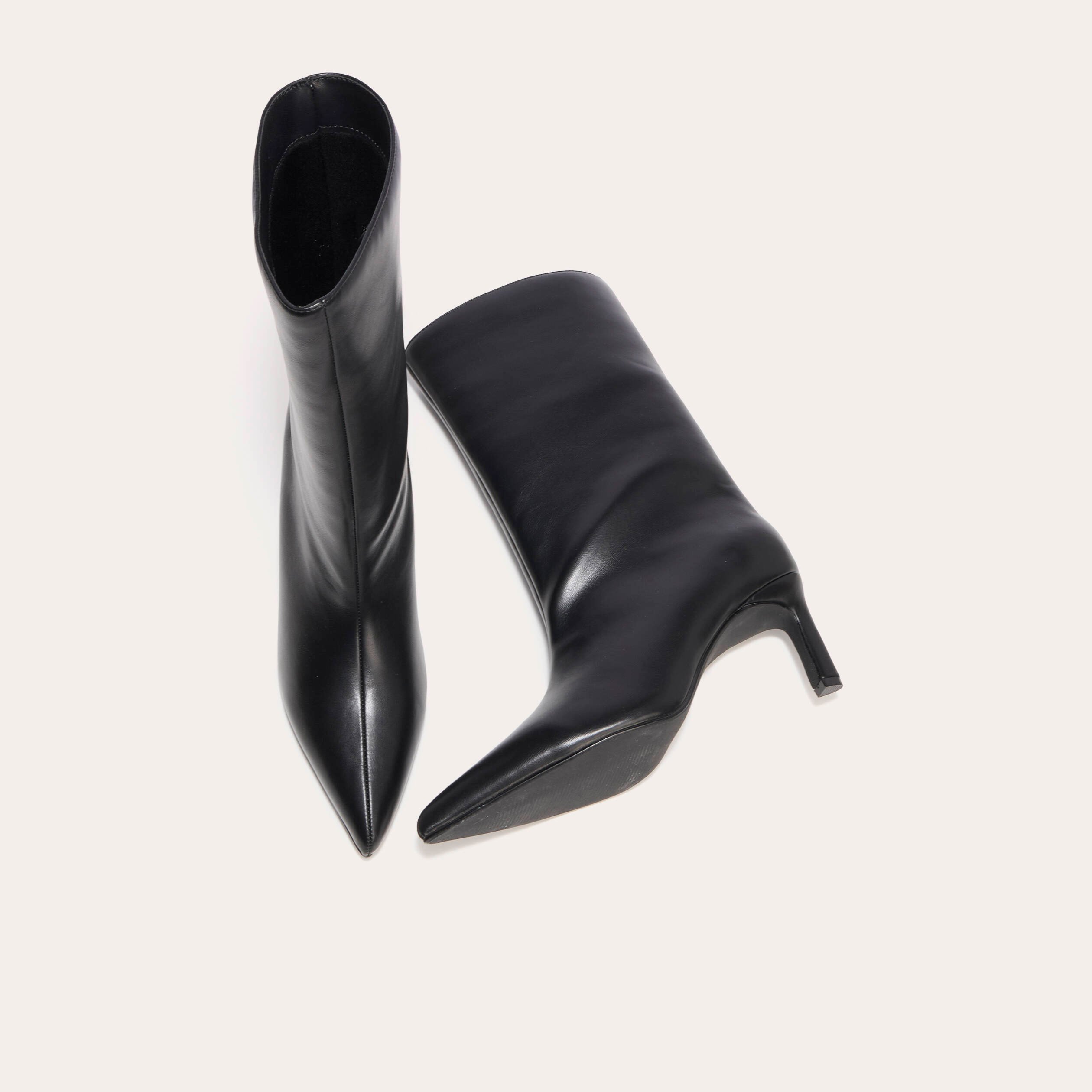 Bottes à talon noir femme | Vibs