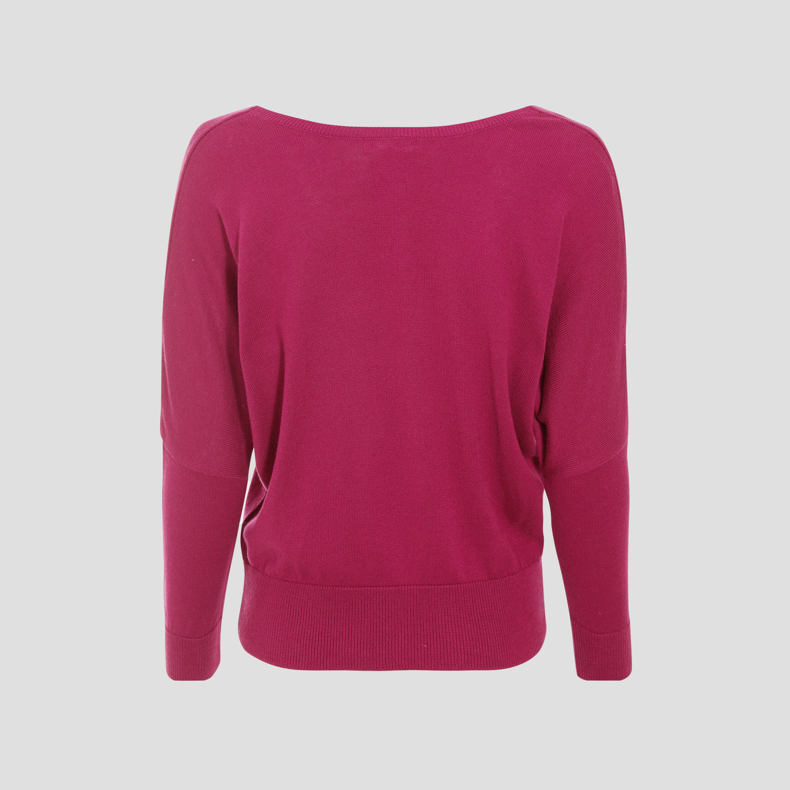 Pull col en V violet femme | Vibs