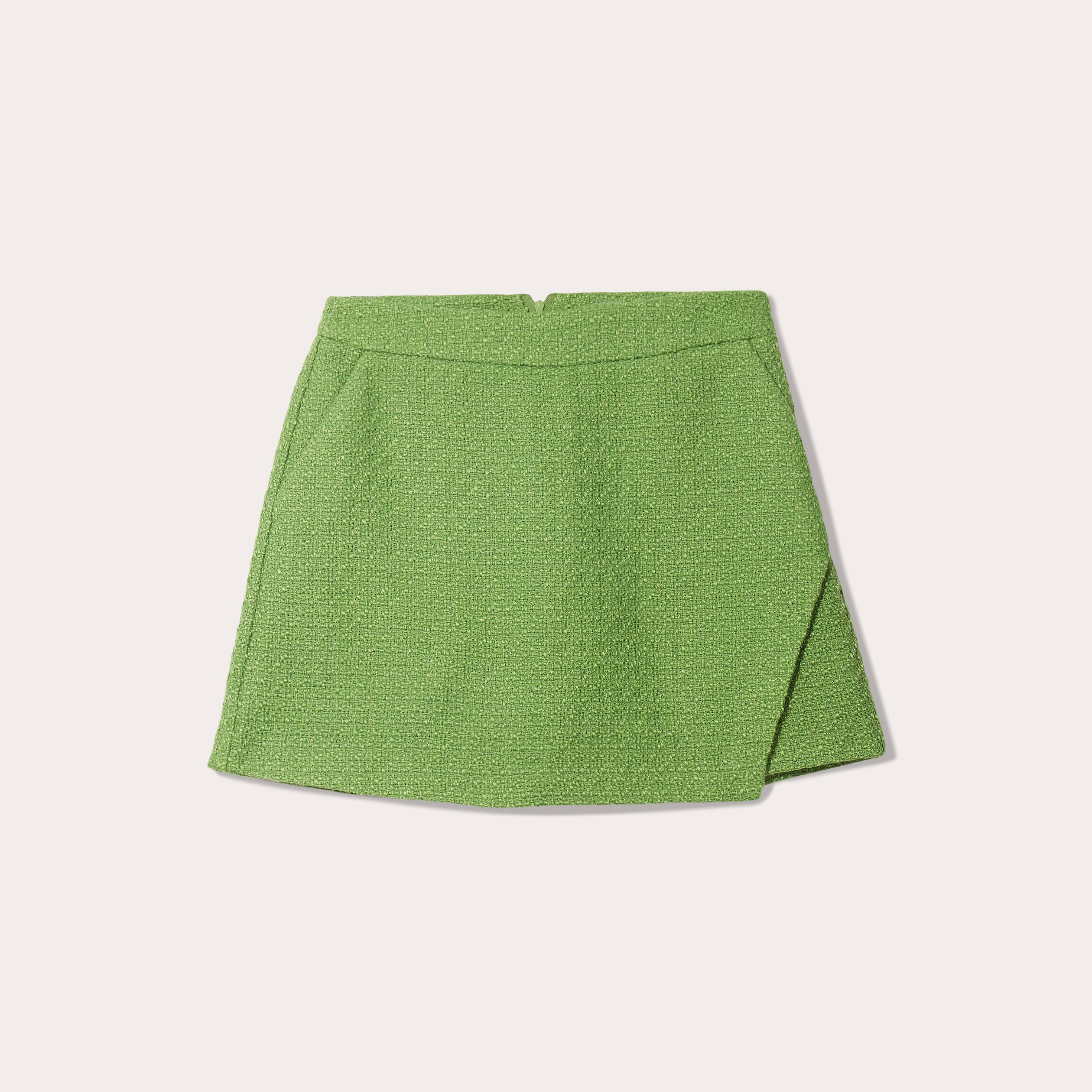 Jupe droite vert foncé femme | Vibs